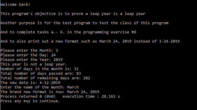 Solved Chapter 11 Programming Exercise 9 Using The