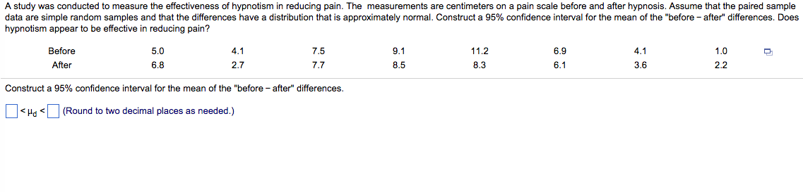 Solved A study was conducted to measure the effectiveness of | Chegg.com