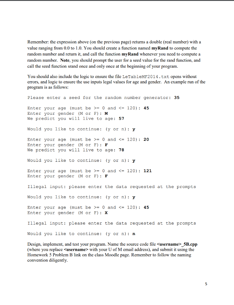 Solved Problem B: Predicting Life Expectancy (20 points) The | Chegg.com