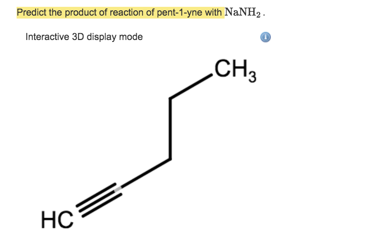 Solved Predict the product of reaction of pent-1-yne with | Chegg.com