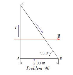 Solved The triangular coil of wire in the drawing is free to | Chegg.com