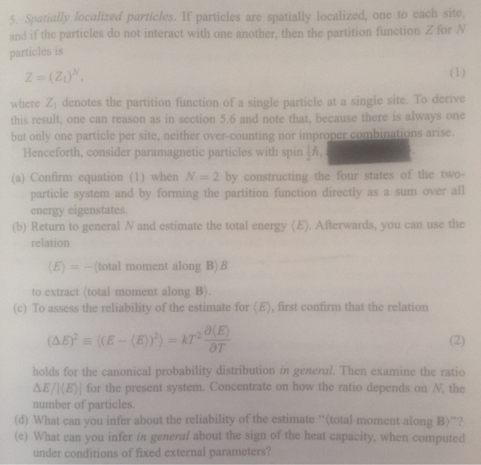 Solved Spatially localized particles. If particles are | Chegg.com