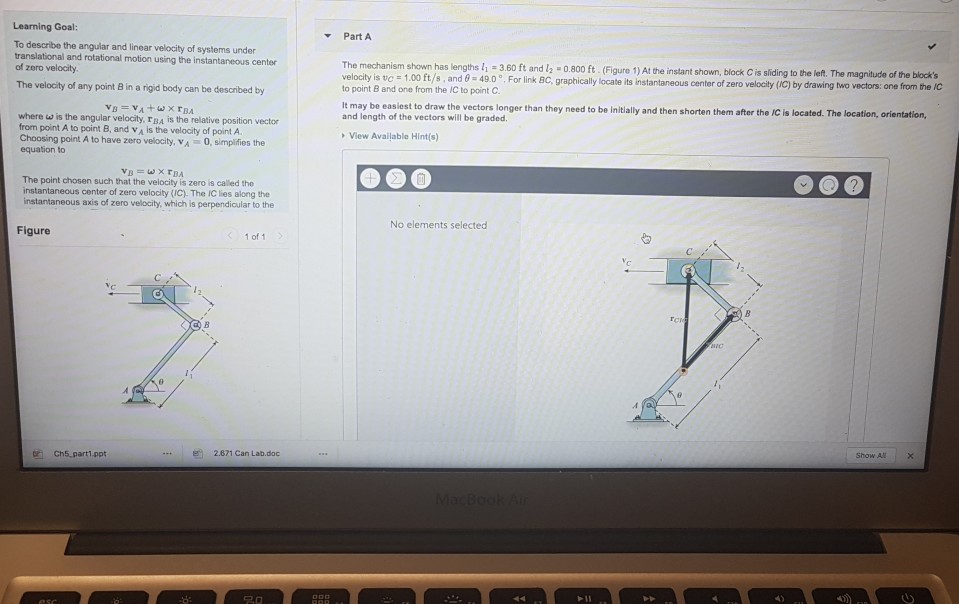 Solved Learning Goal To describe the angular and linear | Chegg.com