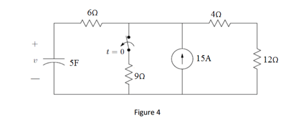Solved Question 4) Consider the circuit shown in Figure 4. | Chegg.com