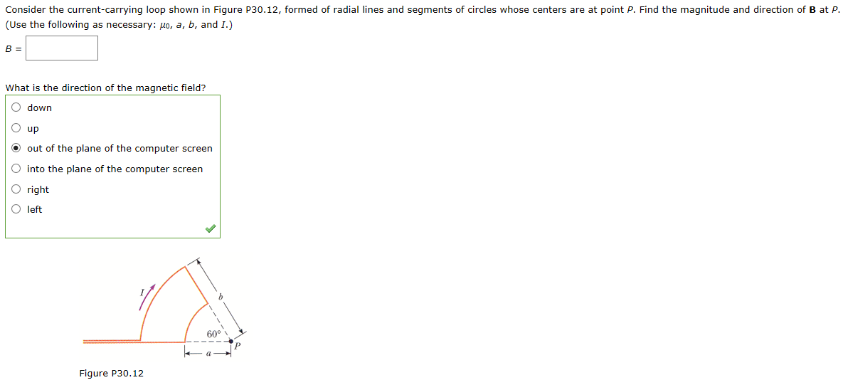 Solved Consider the current-carrying loop shown in Figure | Chegg.com