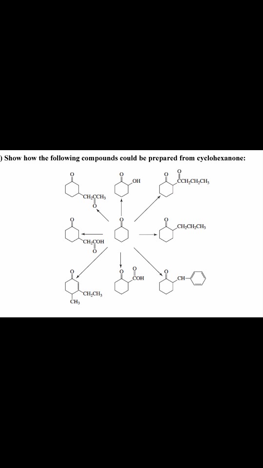 Solved Show how the following compounds could be prepared | Chegg.com