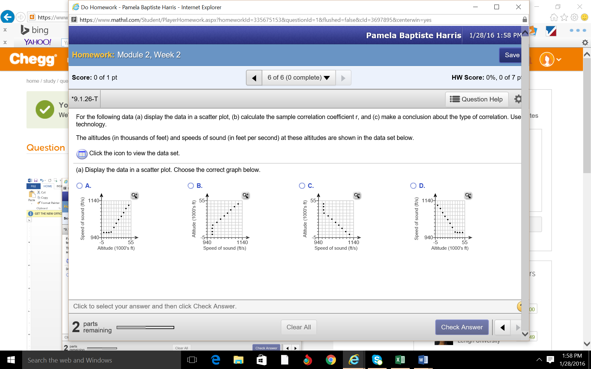 Solved For the following data (a) display the data in a | Chegg.com