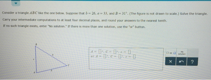 Solved Consider a triangle ABC like the one below. Suppose | Chegg.com