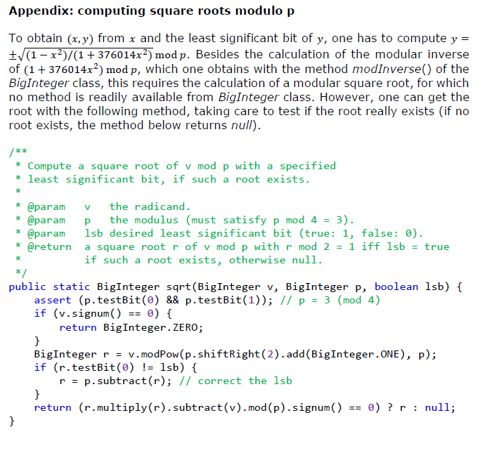 Global parameters: . p-2521- 1, a Mersenne prime Es21 | Chegg.com
