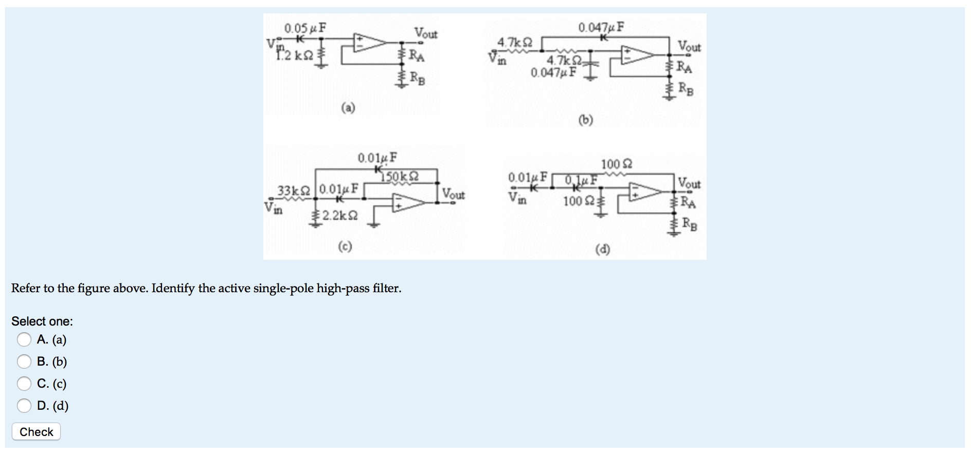 Solved Refer to the figure above. Identify the active | Chegg.com