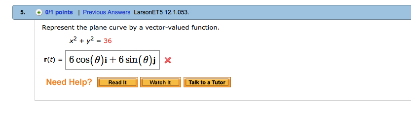 Solved Represent the plane curve by a vector-valued | Chegg.com
