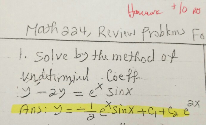 Solved ), Solve by Ha method | Chegg.com