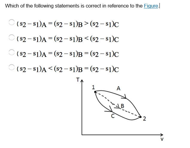 Solved Which of the following statements is correct in | Chegg.com