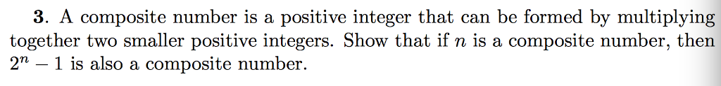 Solved A composite number is a positive integer that can be | Chegg.com
