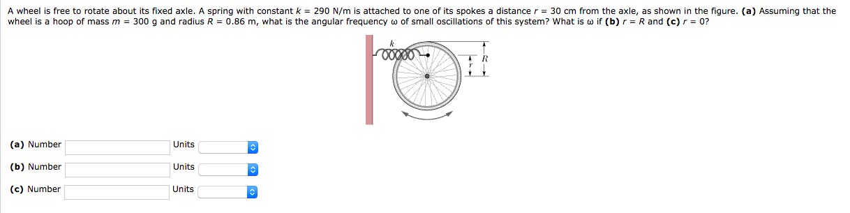 Solved A wheel is free to rotate about its fixed axle. A | Chegg.com