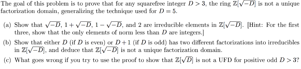 The goal of this problem is to prove that for any | Chegg.com