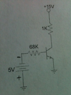 Solved Determine IB, IC, and VCE for the circuit below. | Chegg.com