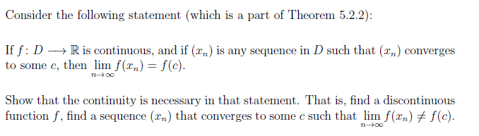 Solved Consider the following statement (which is a part of | Chegg.com