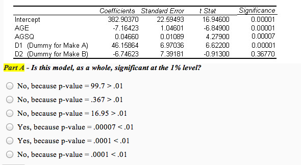 Solved A negative correlation coefficient means that large | Chegg.com