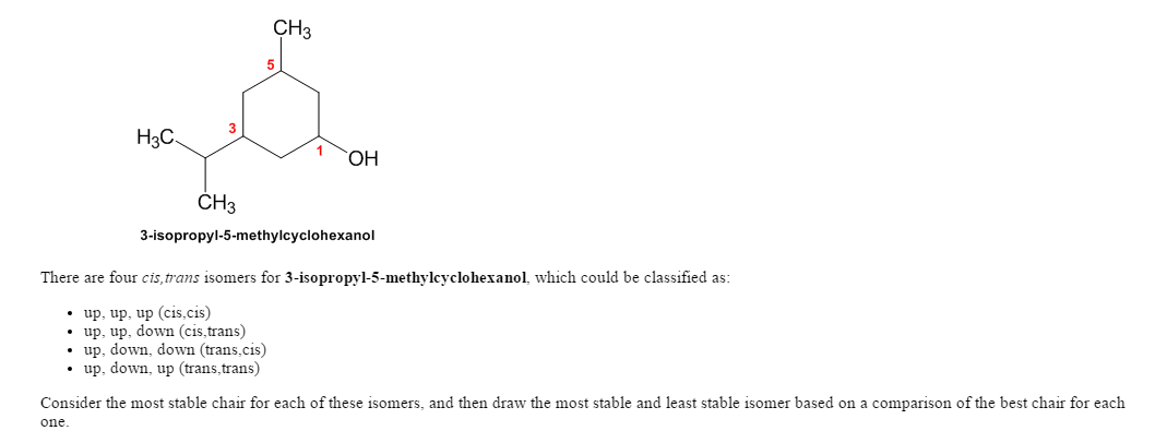 Solved There are four cis,trans isomers for | Chegg.com