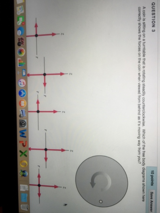 Solved QUESTION 3 10 pointsSave A coin is sitting on a | Chegg.com