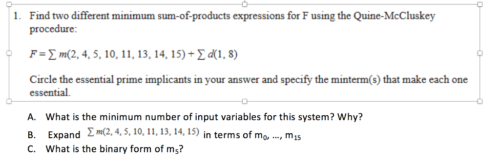 Solved Find Two Different Minimum Sum Of Products 