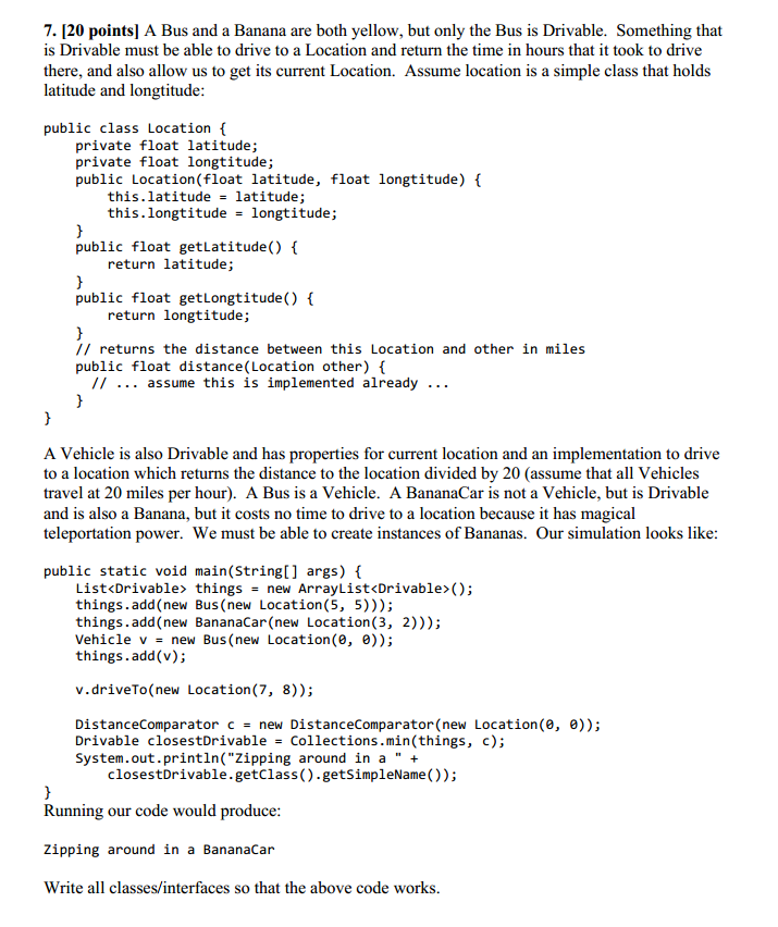 Solved 4. 120 pointsl Write a method, flipHorizontal, that | Chegg.com