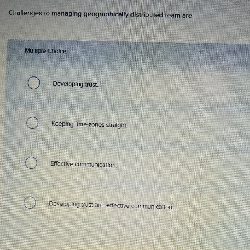 Solved While some conflict can be beneficial, the absence of | Chegg.com