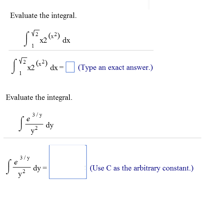 Solved Please help me to evaluate the integral. Please show | Chegg.com