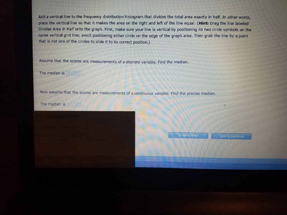 Solved 8. Computing the median for discrete and continuous | Chegg.com