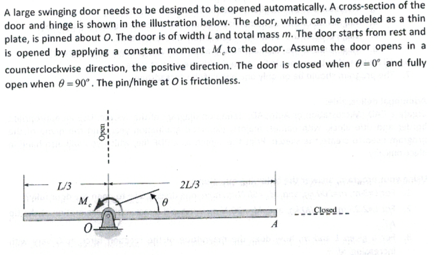 Solved Dynamics Problem Compute the angular position, | Chegg.com