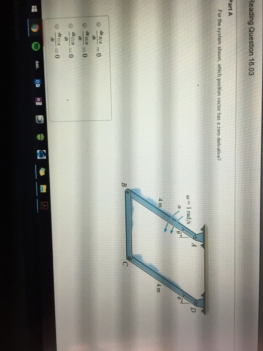 Solved For the system shown, which position vector has a | Chegg.com