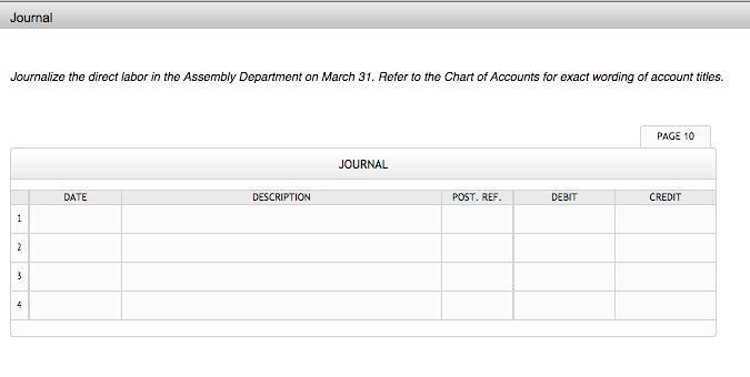 Solved Instructions The Assembly Department produced 5,000 | Chegg.com