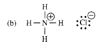 Solved So in a question, I'm told to draw NH4Cl, this is the | Chegg.com