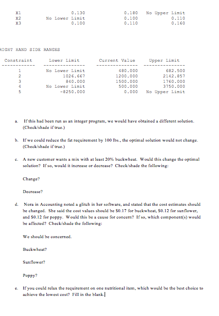 Solved 8 Hungry Birds, Inc. manufactures birdseed. One | Chegg.com