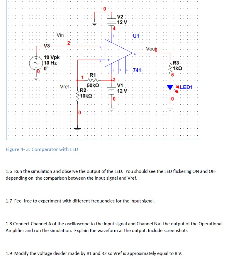 Solved Run the simulation and observe the output of the LED. | Chegg.com