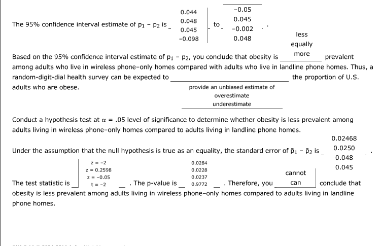 Solved 5. Inferences about the difference between two | Chegg.com