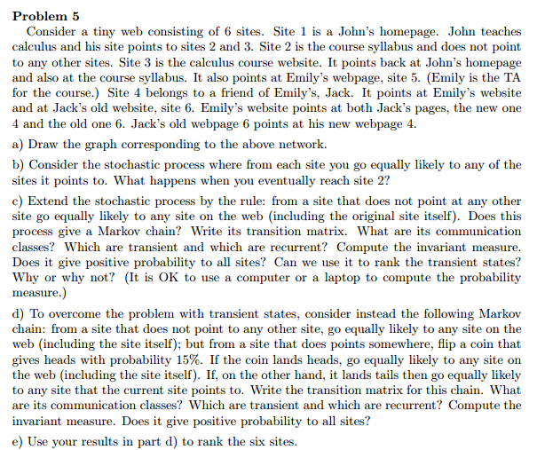 Solved Stochastic Processes problem | Chegg.com