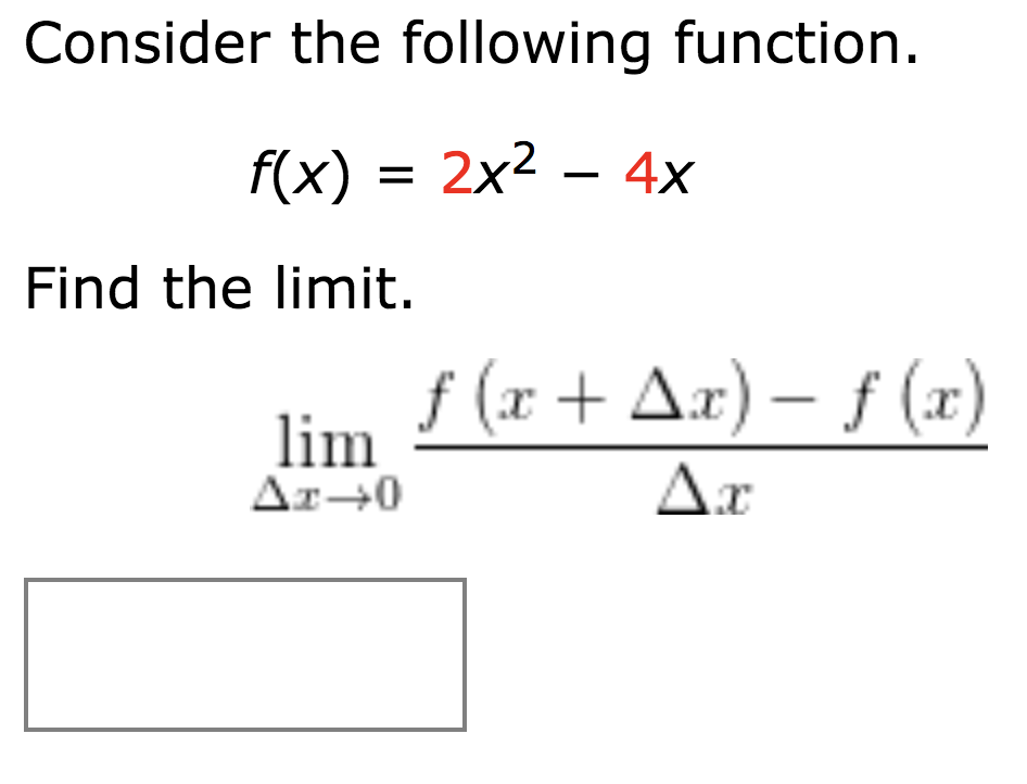 Solved Consider The Following Function F X X 5 Find The