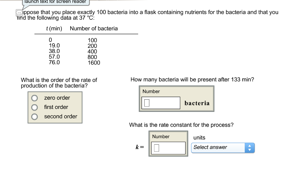 Solved aunch text for screen reade ppose that you place | Chegg.com