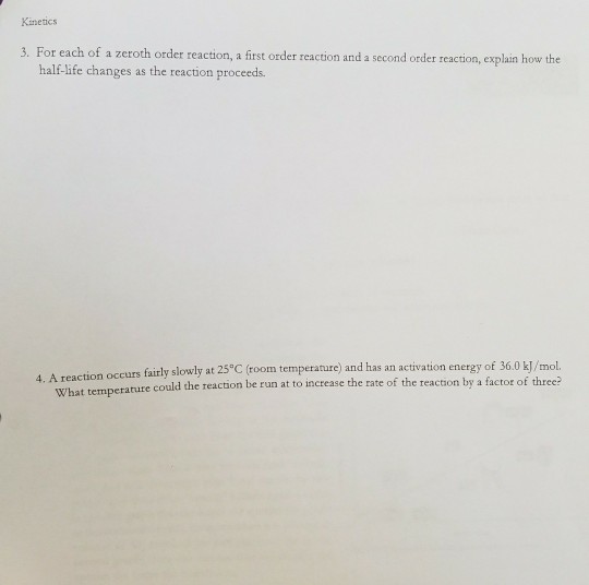 Zeroth Order Reaction Zeroth Order Reaction