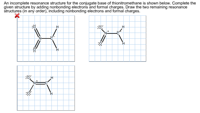 Solved I just can't seem to get the last resonance structure | Chegg.com