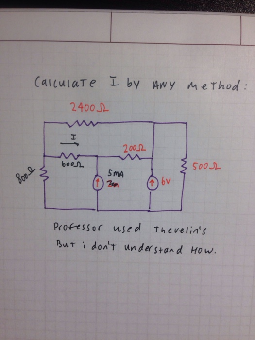 Solved Calculate I by any method: | Chegg.com