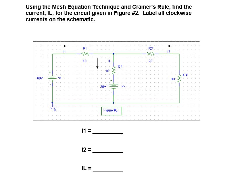 Solved Using the Mesh Equation Technique and Cramer's Rule, | Chegg.com