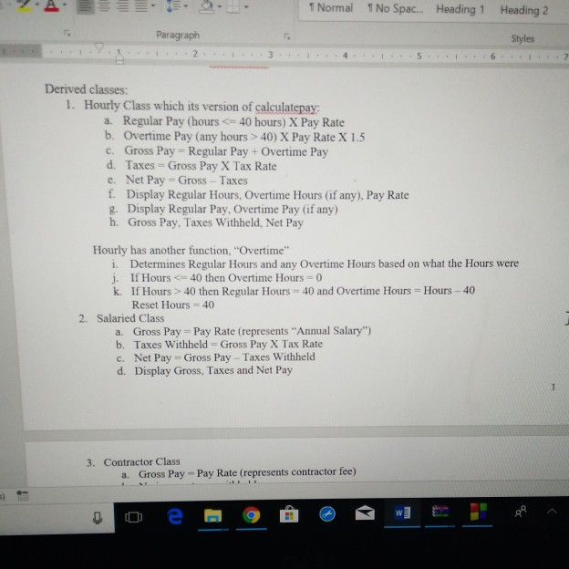 Solved Using Abstract Class, all source code in main.cpp | Chegg.com