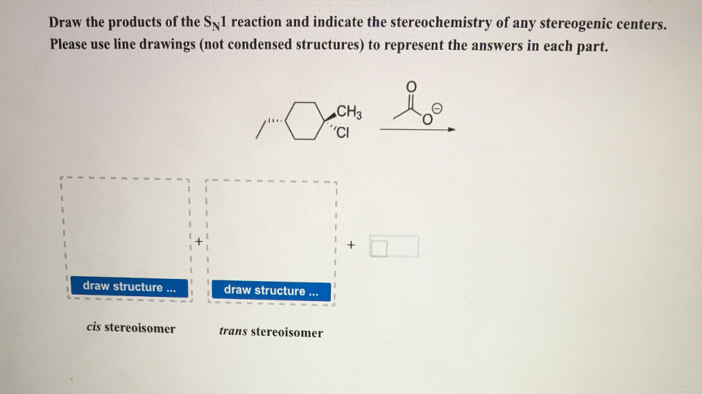 Solved Draw The Products Of The Syl Reaction And Indicate