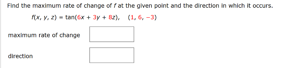 Solved Find the maximum rate of change of f at the given | Chegg.com