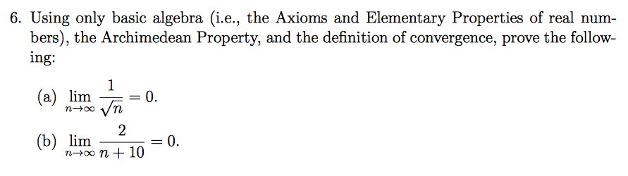 Solved Using Only Basic Algebra I E The Axioms And