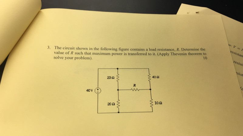 Solved :? The circuit shown in the following figure contains | Chegg.com