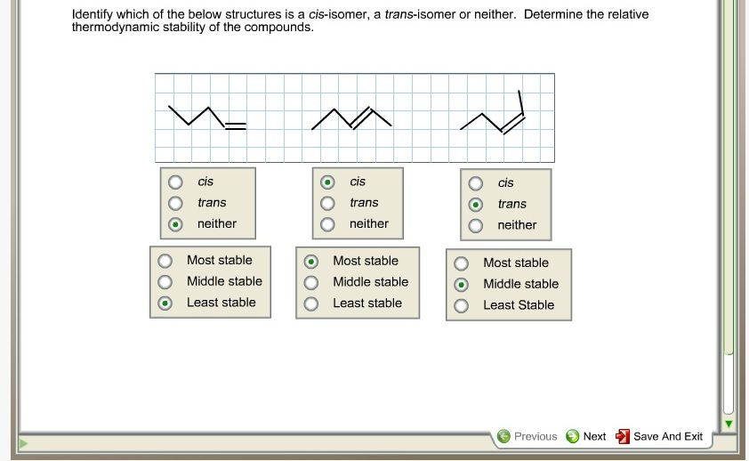 Solved Identify which of the below structures is a | Chegg.com